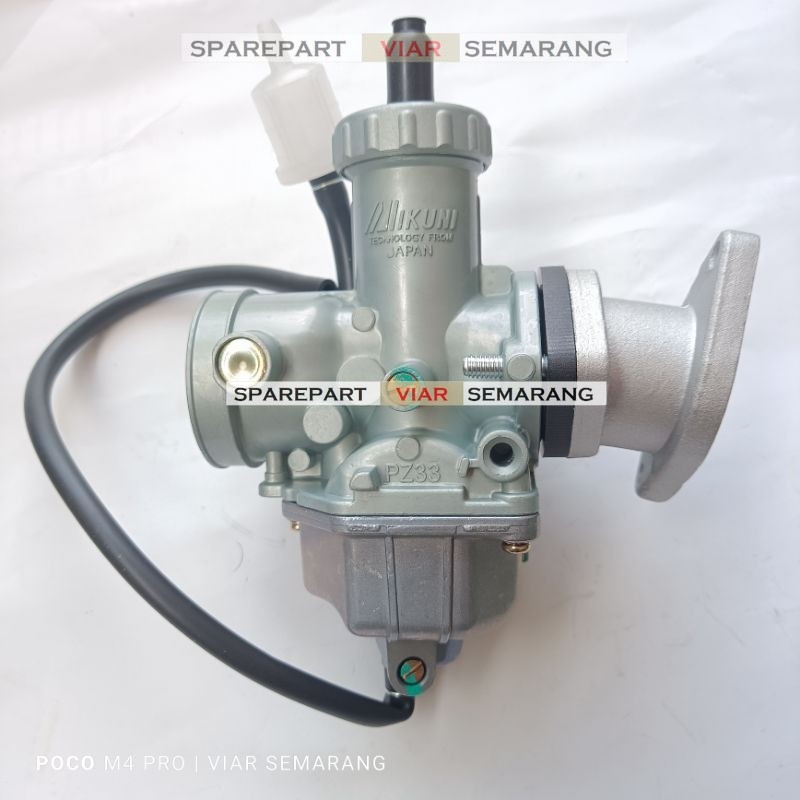 Jual Karburator Pz33 Karbu set manifold pz 33 .import Viar kaisar | Shopee Indonesia