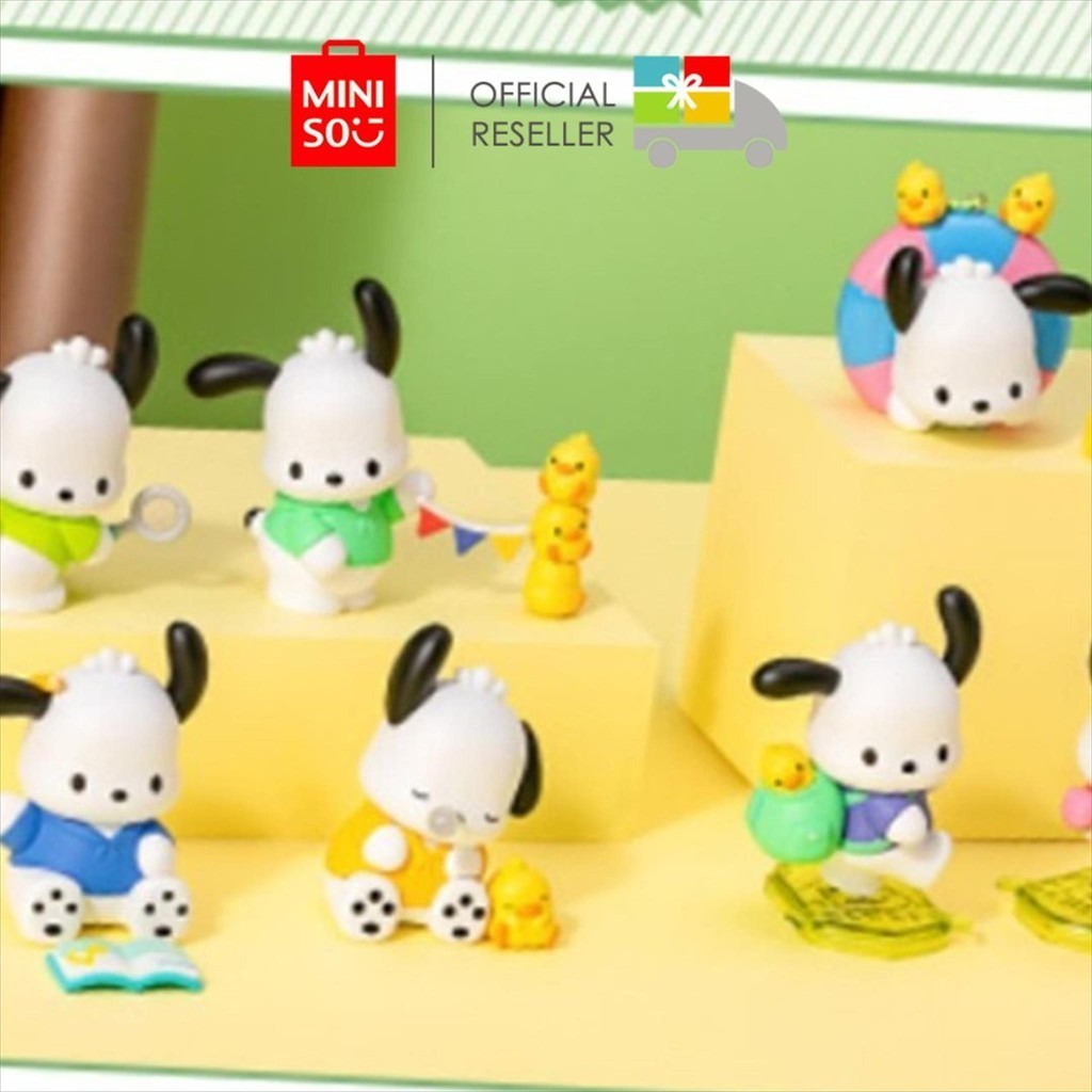 Jual MINISO x Pochacco School is Fun Blind Box Figure | Shopee Indonesia