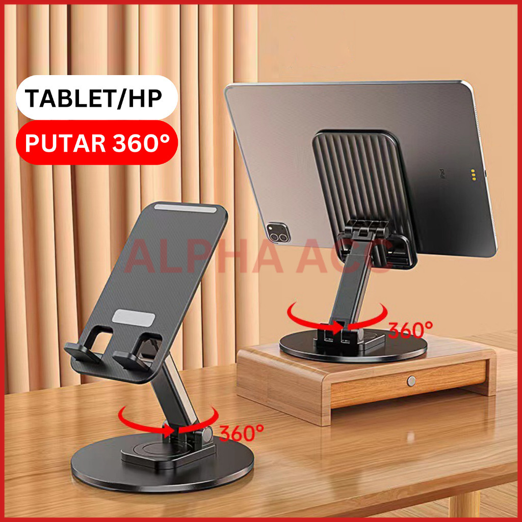 Jual Stand Holder HP Tablet Putar 360 ZM-0108 Rotation Phone Holder ...