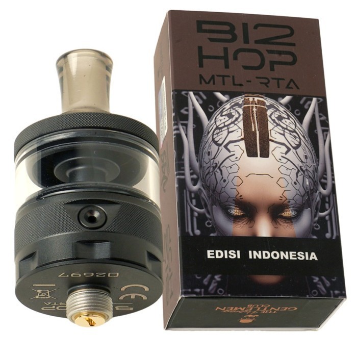 Jual Atomizer Vape BI2HOP MTL RTA 22MM Black Authentic By Ambition Mods ...