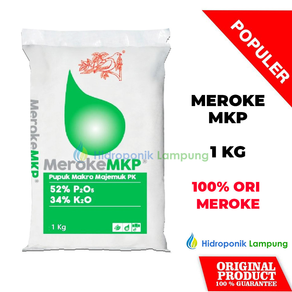 Jual PUPUK MEROKE MKP HIDROPONIK 1KG ORIGINAL MEROKE | Shopee Indonesia