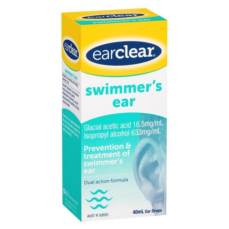 Jual EarClear Swimmer's Ear Drops 40mL – Prevention & Treatment of ...