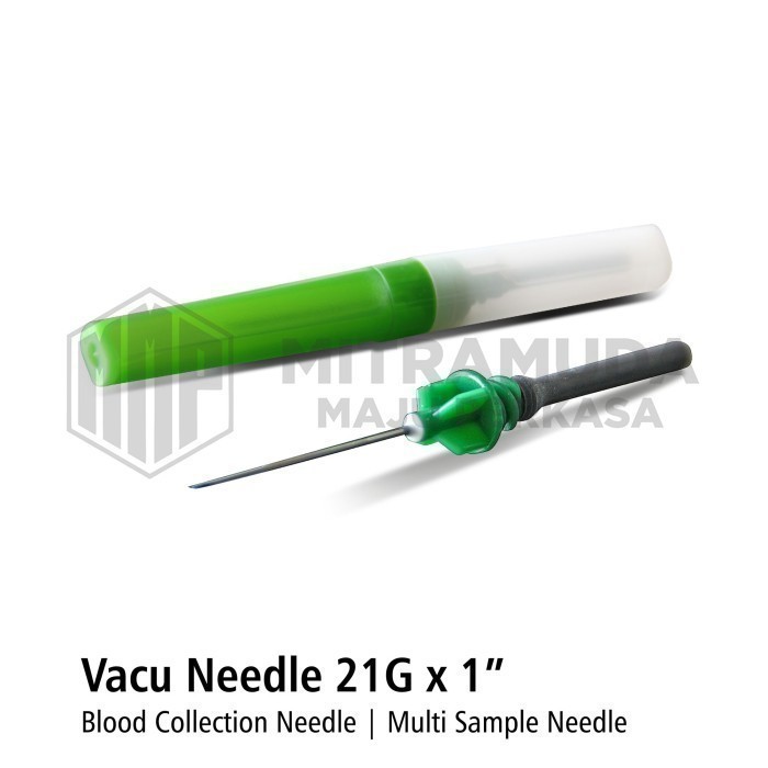 Jual OneMed Vacu Needle 21 G x 1 Inch Box Isi 100 Pcs | Shopee Indonesia