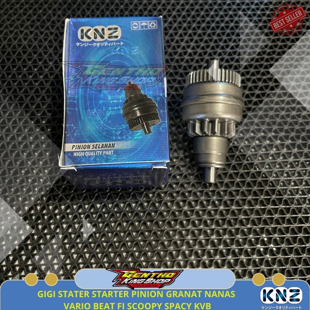 Jual KNZ GIGI STATER STARTER PINION GRANAT NANAS VARIO BEAT FI SCOOPY ...