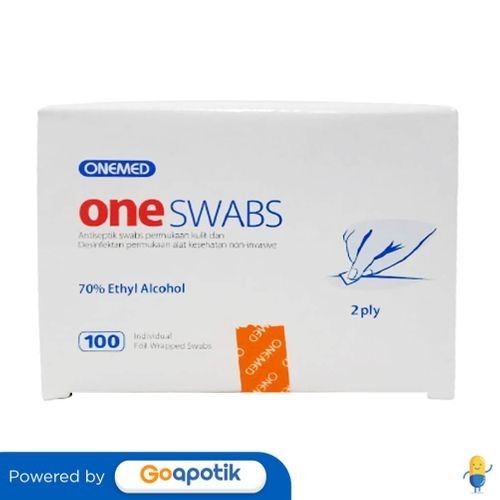 Jual Onemed One Swabs Box 100 Pcs | Shopee Indonesia