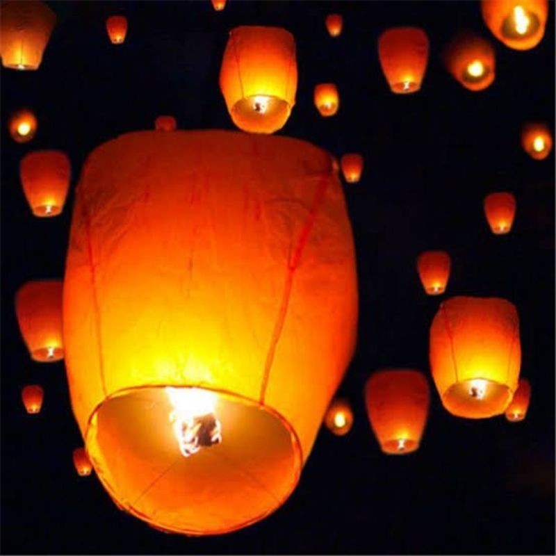 Jual Lampion Terbang / Flying Sky Lanterns | Shopee Indonesia