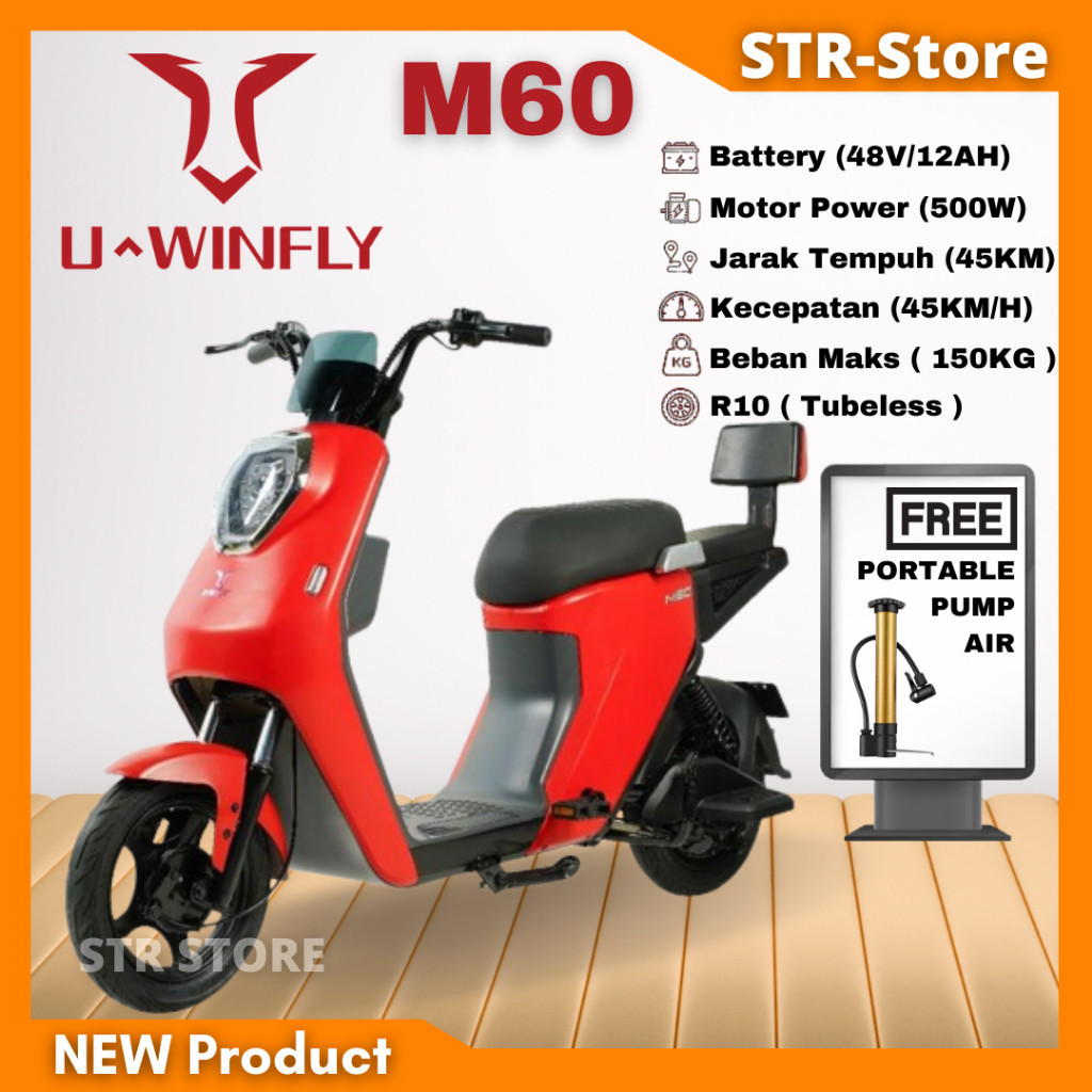 Jual UWINFLY M60 500W SEPEDA LISTRIK MURAH GARANSI RESMI SEPEDA UWINFLY ...
