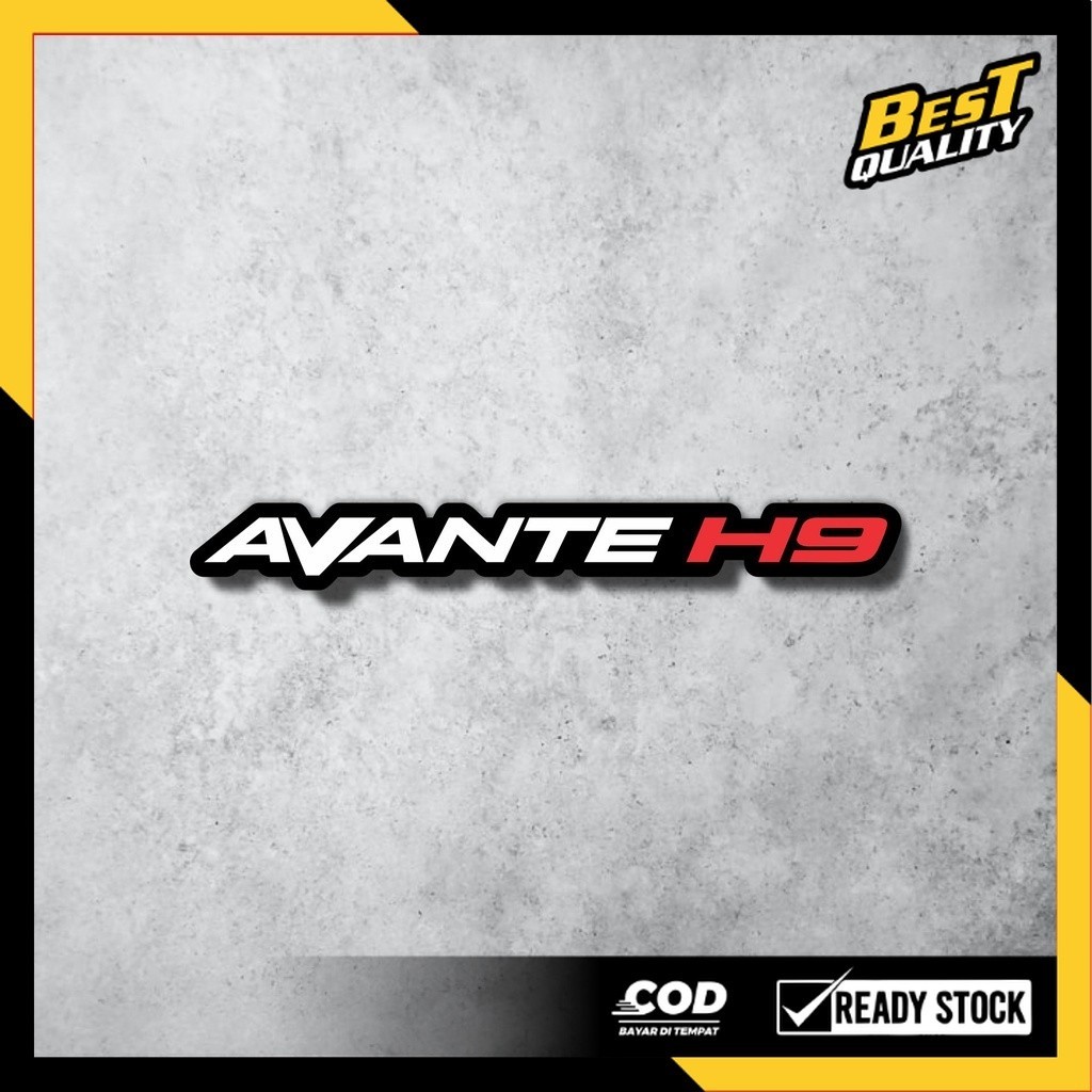 Jual Stiker Bus Bismania Logo Avante H9 Karoseri Tentrem - Sticker ...