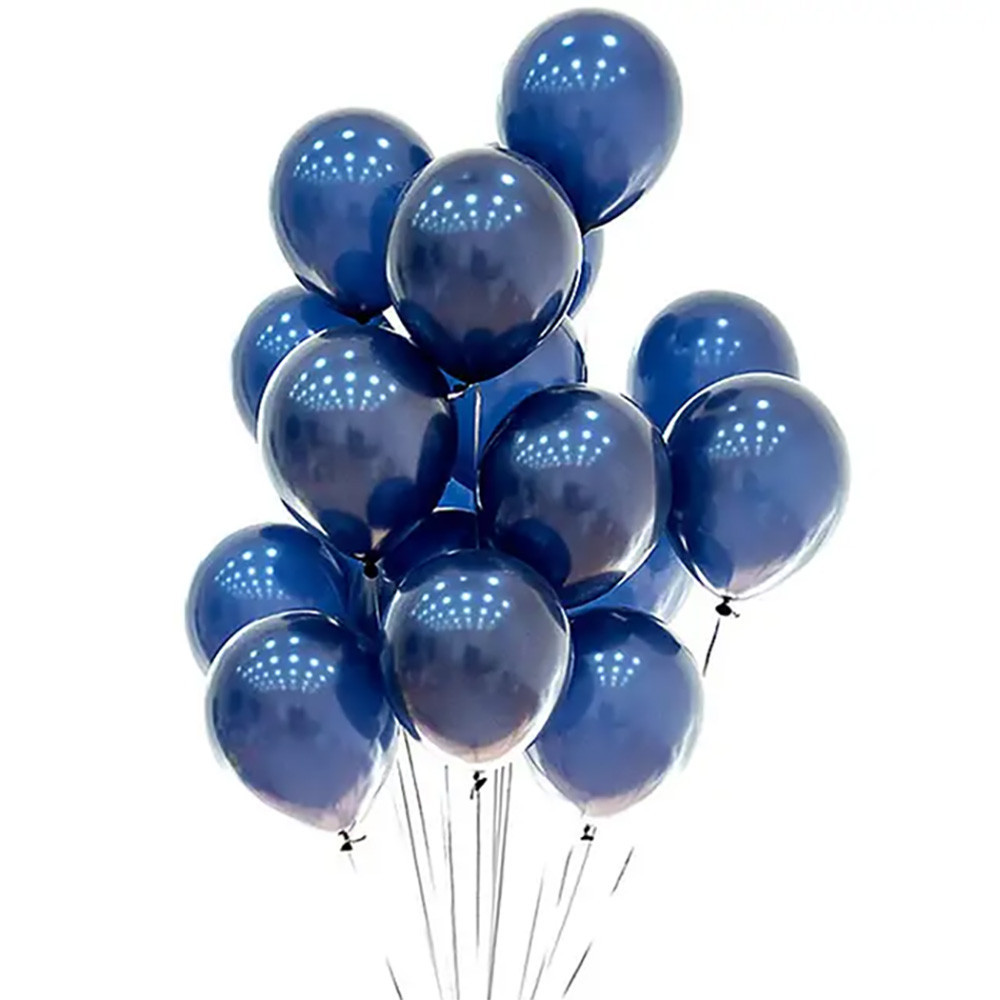 Jual Balon Latex Biru Navy Doff Ukuran 12 inch Dekorasi Pesta Ulang ...