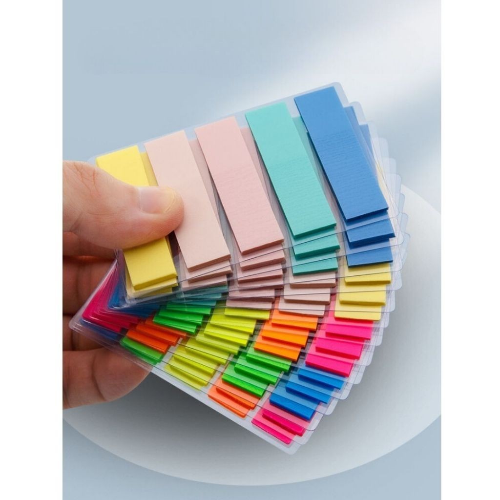 Jual SS - (100 Lembar) Sticky Notes Sticker Indeks Label Tempel Sekolah ...