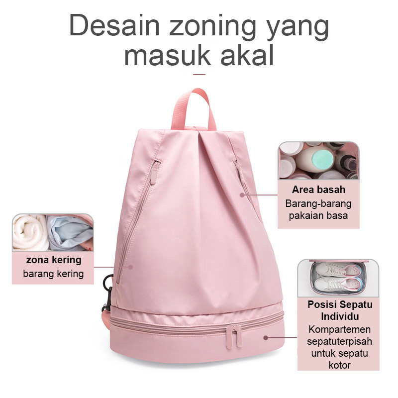 Jual Backpack wanita Waterproof Sports Outdoor Tas fitness BagTas ...