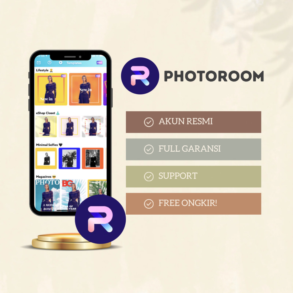 Jual PHOTOROOM PRO LIFETIME GARANSI 100& FOR ALL DEVICE ( IOS / ANDROID ...