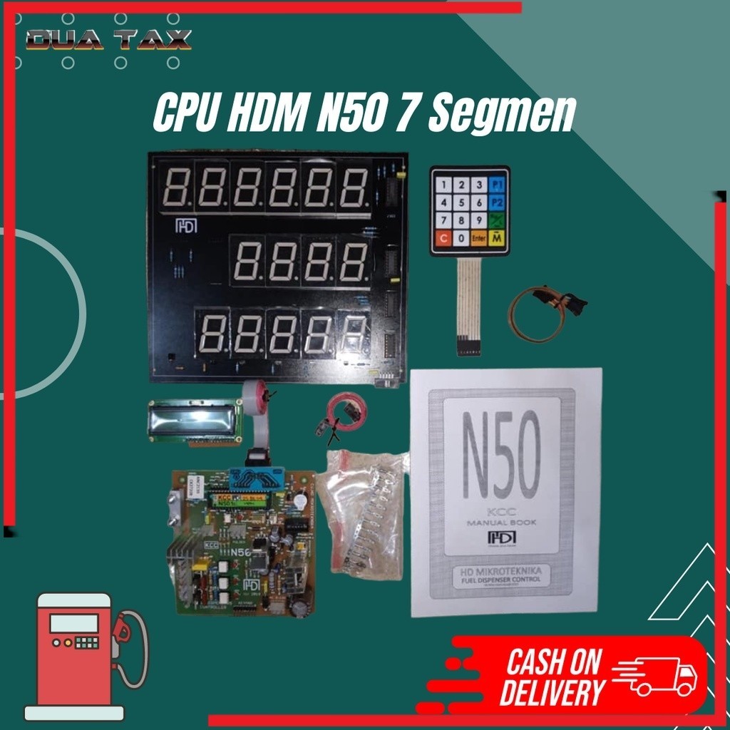 Jual SET MODUL CPU POM MINI AC HDM N50 Display 7 Segmen + Keypad Matrik ...
