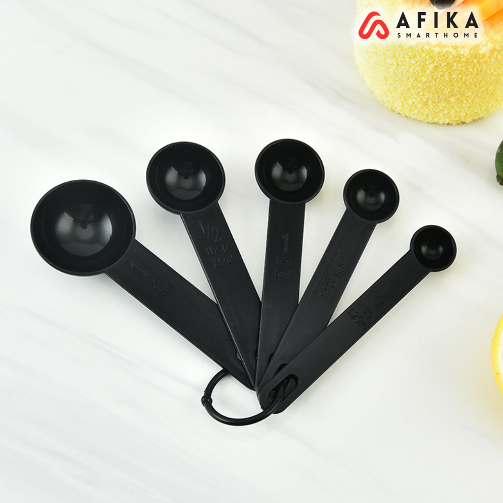 Jual Sendok Takar Ukur Cup Measuring Spoon 5 PCS | Shopee Indonesia