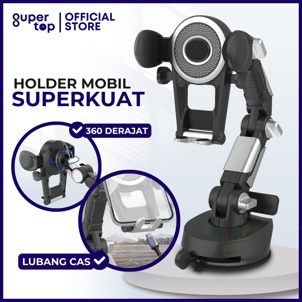 Jual Holder Hp Dashboard Kaca Mobil Stand Dudukan Handphone di Mobil ...