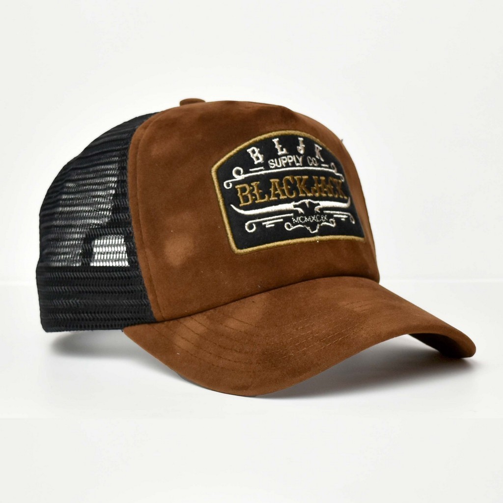 Jual BLJK Blackjack Topi Trucker Suede Patch TP174 | Shopee Indonesia