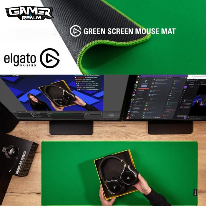 Jual Elgato Green Screen Mouse Mat XL Chroma Key Gaming Mousepad ...