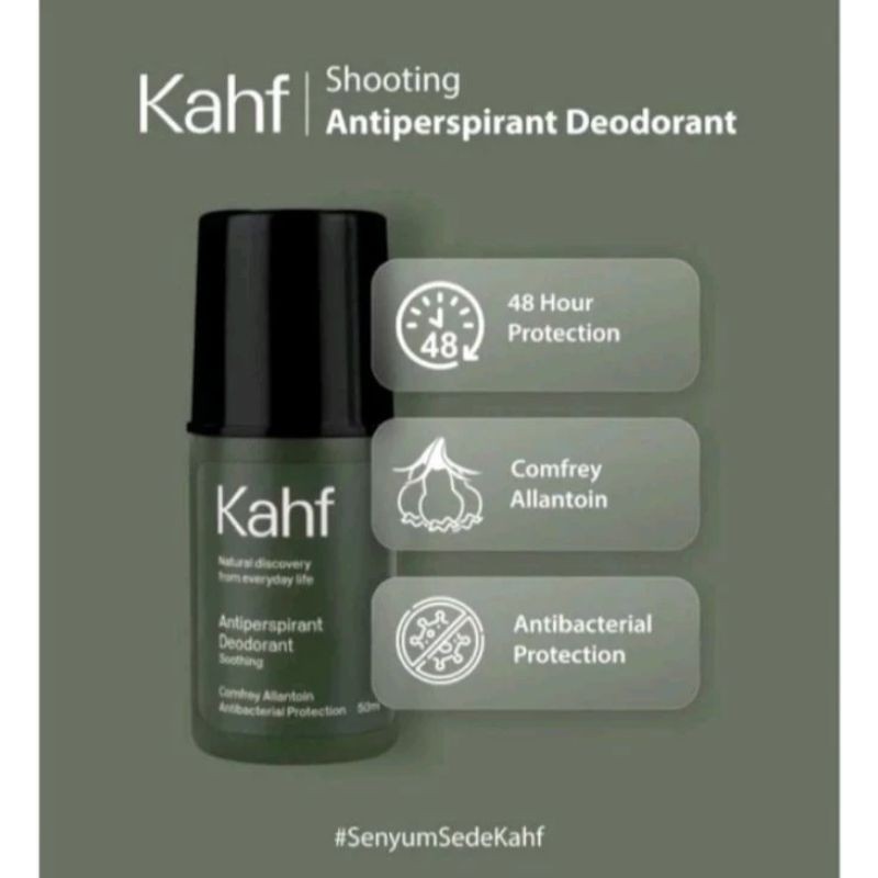 Jual Kahf Soothing Antiperspirant Deodorant 50 ml | Shopee Indonesia