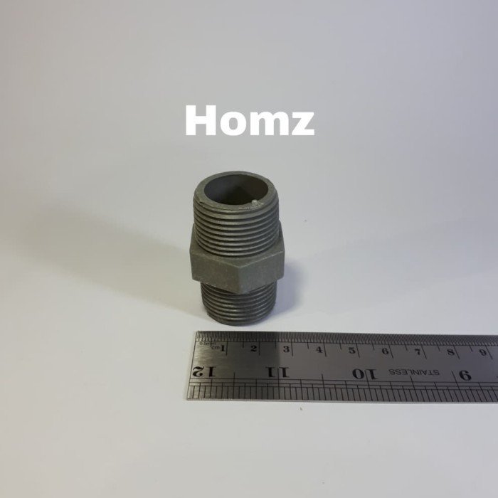 Jual Double Nipple 3/4" inch Aw SR/Dobel Nepel 0,75 in Pvc/Nepple/D N ...