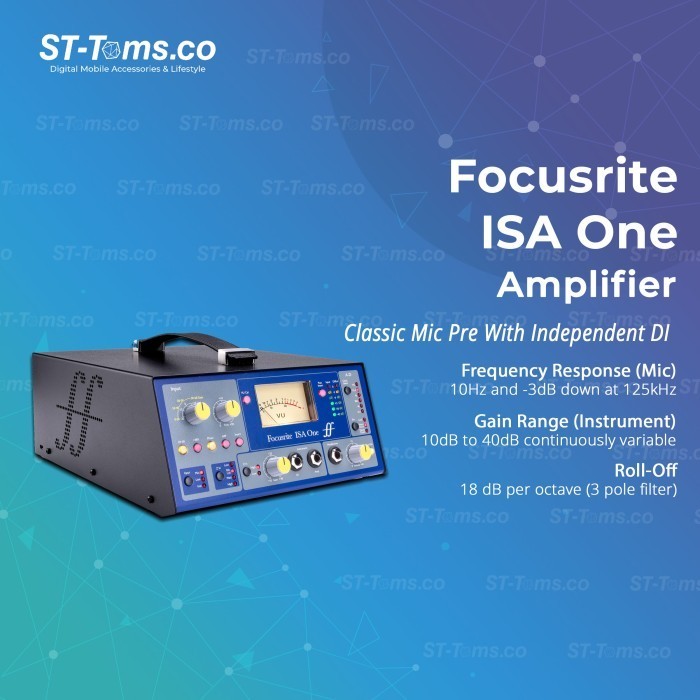 Jual Focusrite ISA One Classic Microphone Pre Amplifier Analog With ...
