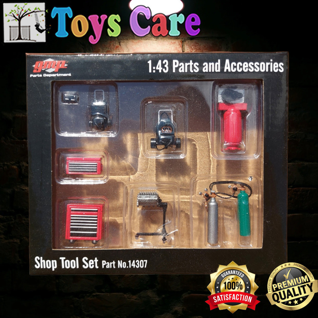 Jual GMP 1/43 SHOP TOOL SET KIT ACCECORIES DIORAMA BENGKEL MOBIL - 1:43 ...