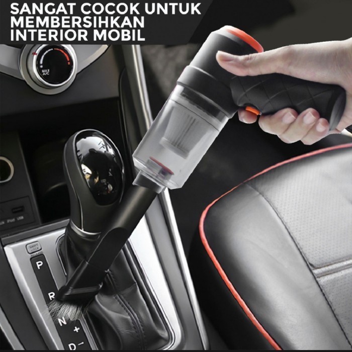 Jual alat vacum cleaner penyedot debu mini portable wireles vakum ...