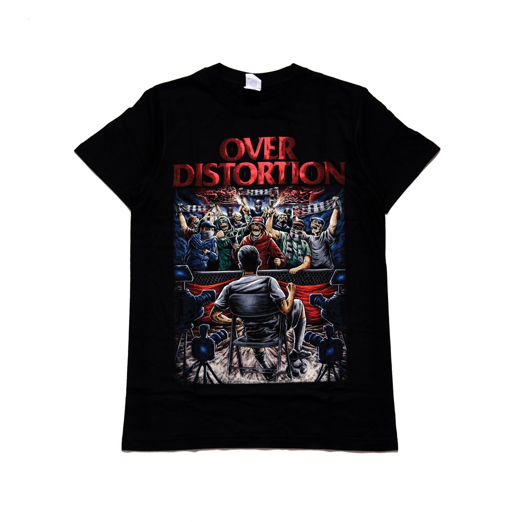 Jual Tshirt OVER DISTORTION - Live in MENTALITAFEST (black) | Shopee ...