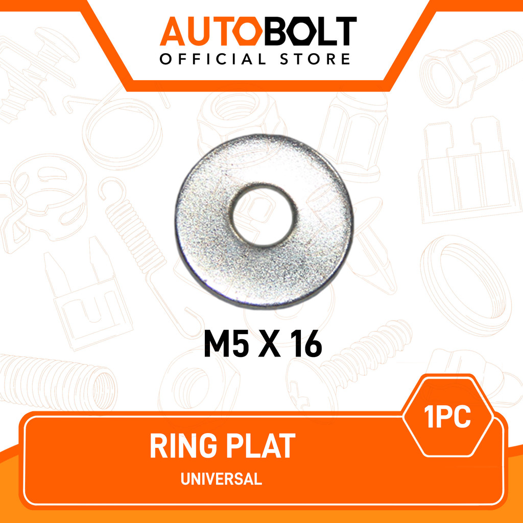 Jual Ring Plat-Pelat M5 x 16 M5x16 M 5 x 16 5x16 | Shopee Indonesia