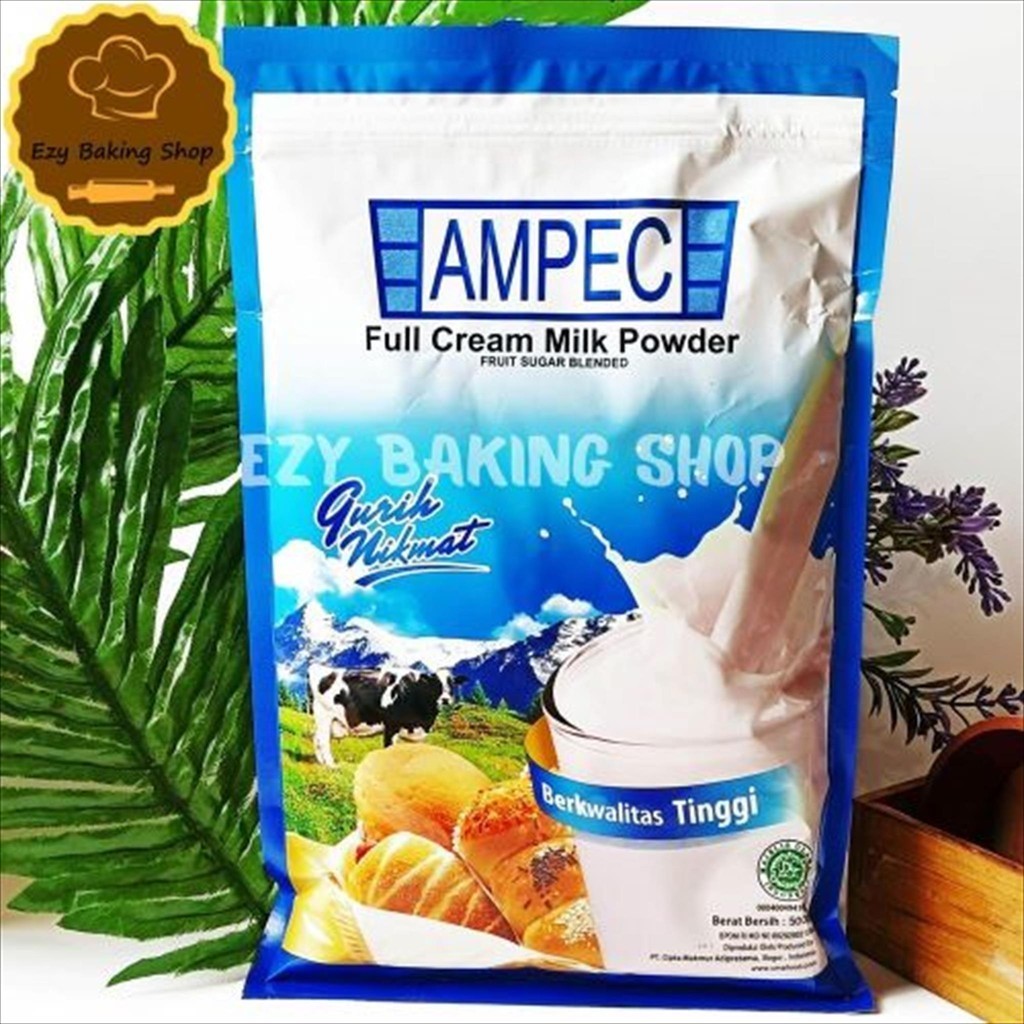 Jual Susu Bubuk Full Cream AMPEC 500gr | Shopee Indonesia