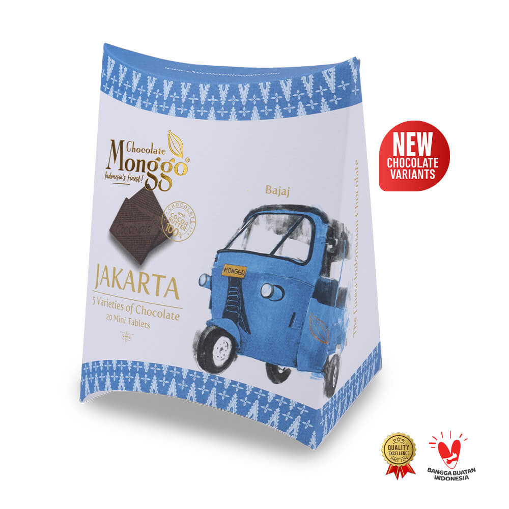 Jual Chocolate Monggo | Oleh-oleh Jakarta Cokelat Box | Bajaj Coklat 20 ...