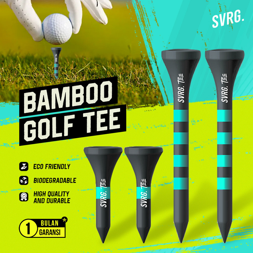 Jual SVRG. Bamboo Tee Golf - Premium Tee Golf 7cm & 4,2cm | Shopee ...