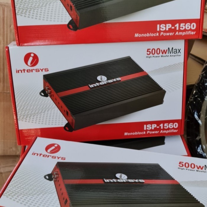 Jual PROMO!! [COD] Power Amplifier Intersys ISP-1560 Monoblock / Power Mobil Universal | Shopee ...