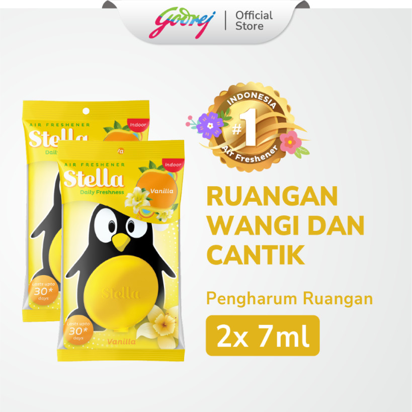 Jual Stella Daily Freshness Indoor Vanilla 7ml x 2 pcs - Pengharum ...