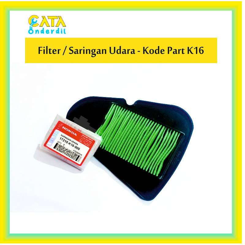 Jual Filter Udara Beat fi/ Saringan Hawa Beat Injeksi, Scoopy Fi K16 ...