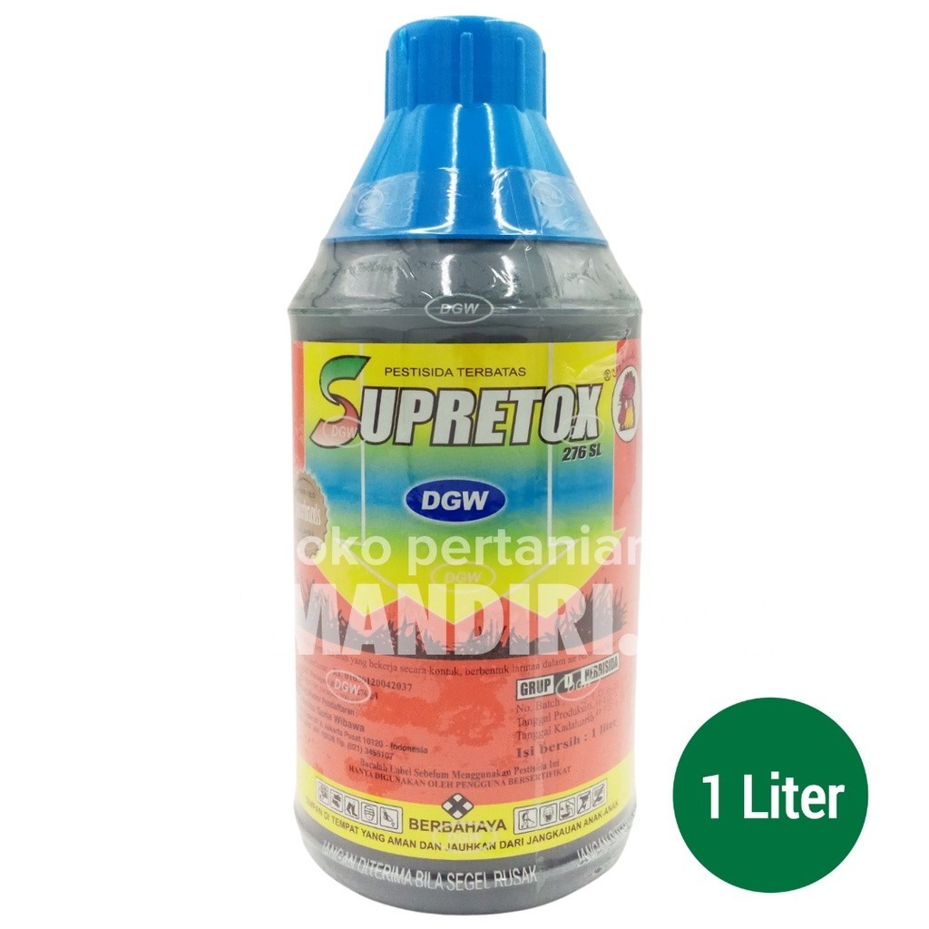 Jual Herbisida Supretox 276SL @1 liter | Shopee Indonesia