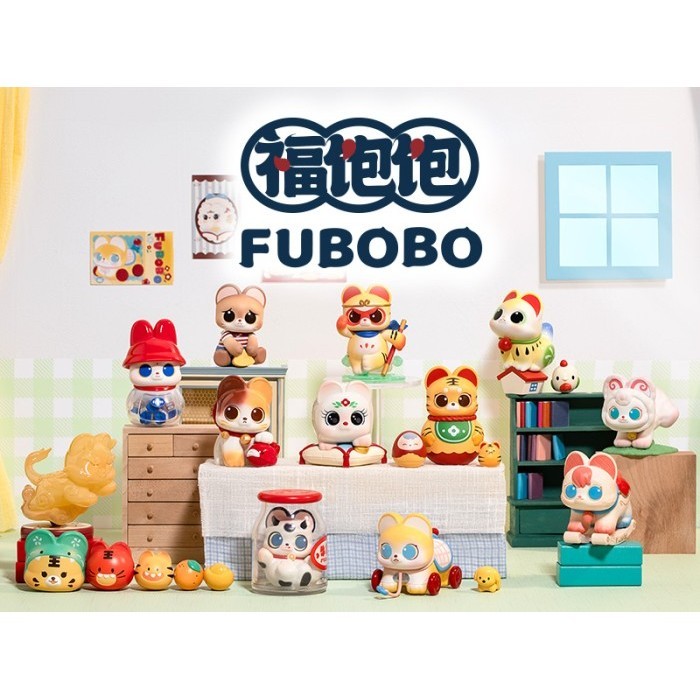 Jual Fubobo Treasure of Time Chinese Zodiac Pop Mart Open Box Figure ...
