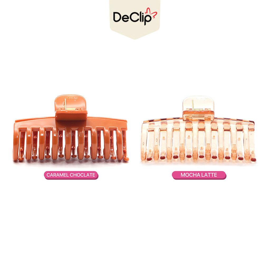 Jual Jepit Roll DeClip Original 9.5 CM Warna Orange | Shopee Indonesia