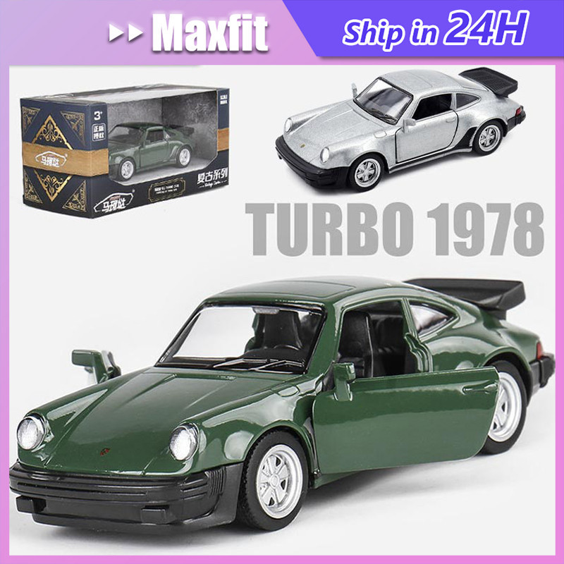 Jual Diecast Mobil Porsche 911 Turbo 3.0 Welly 1974 Miniatur Mobil ...