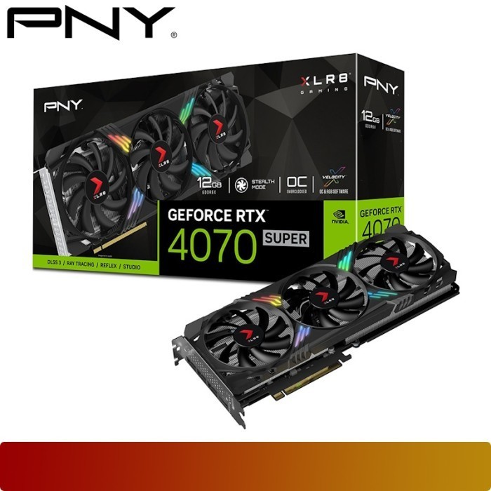 Jual PNY GeForce RTX 4070 SUPER 12GB OC XLR8 ARGB TF | Shopee Indonesia