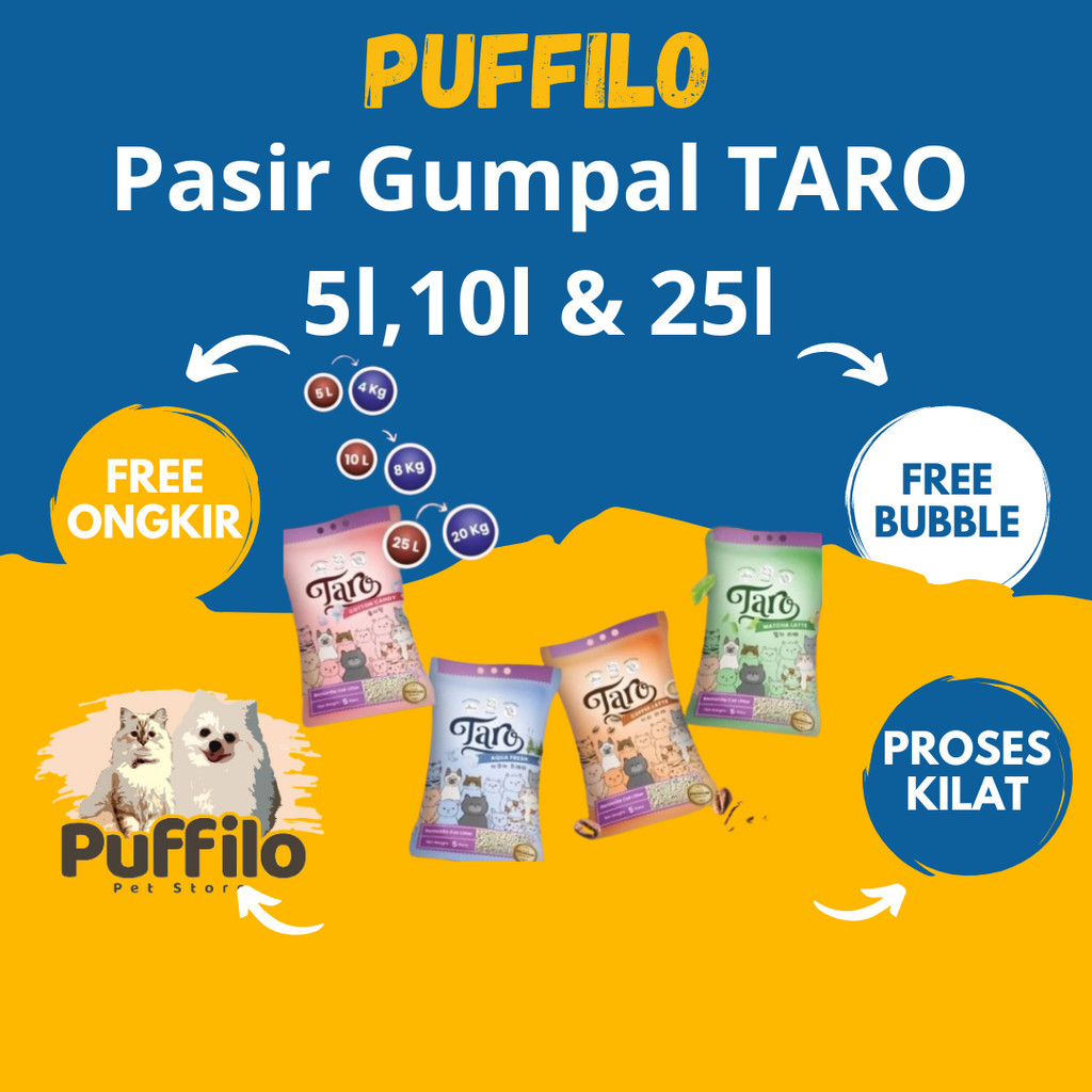 Jual Pasir Gumpal Taro 5 Liter | Shopee Indonesia