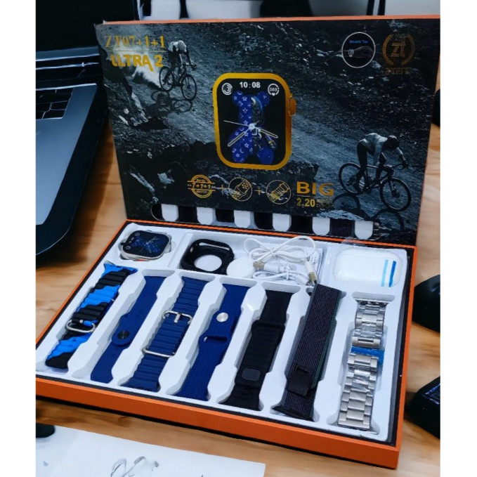 Jual [GARANSI] ORIGINAL Smartwatch Jam Pintar I-Watch ULTRA 2 TERBARU SERIES TERCANGGIH 9 in 1 ...