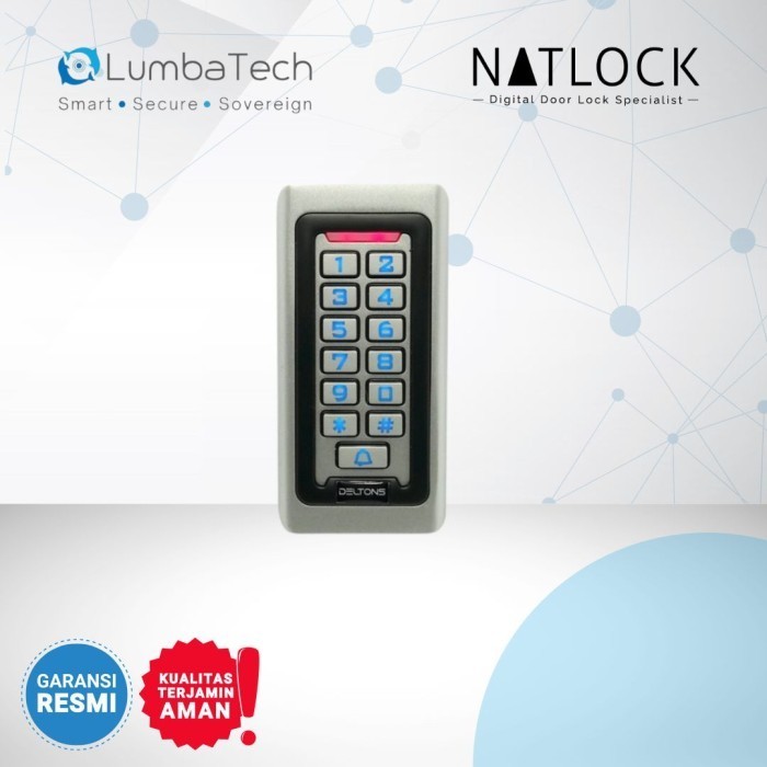 Jual Natlock - Stand Alone PIN Card Access Control Reader Electronic ...