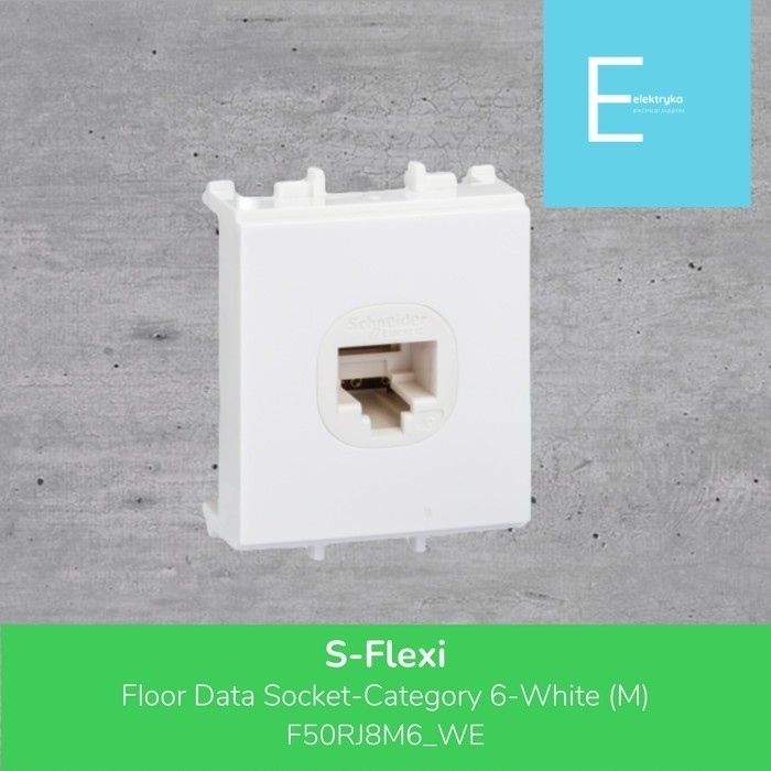 Jual Schneider Electric S-Flexi - floor data socket - category 6 ...