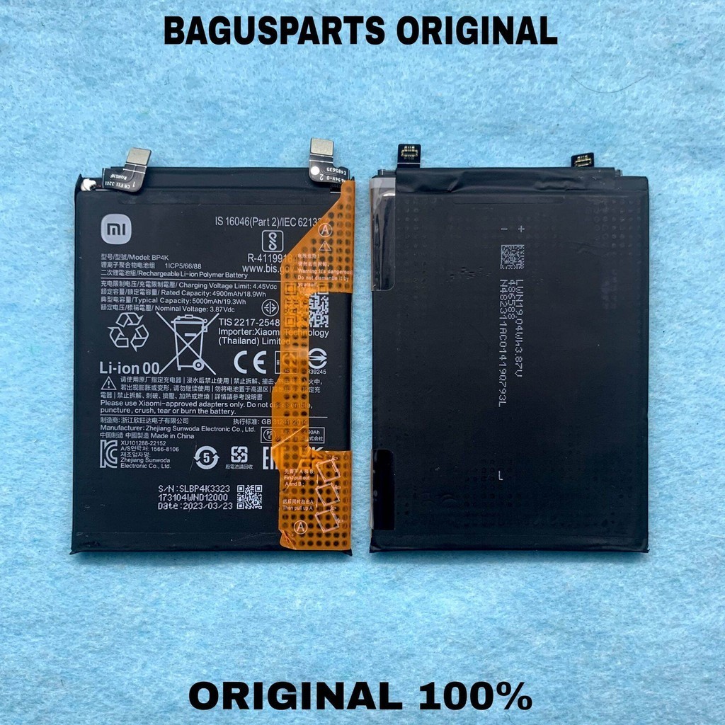 Jual BATERAI BATTERY BATRE BP4K XIAOMI REDMI NOTE 12 PRO 5G / POCO ...