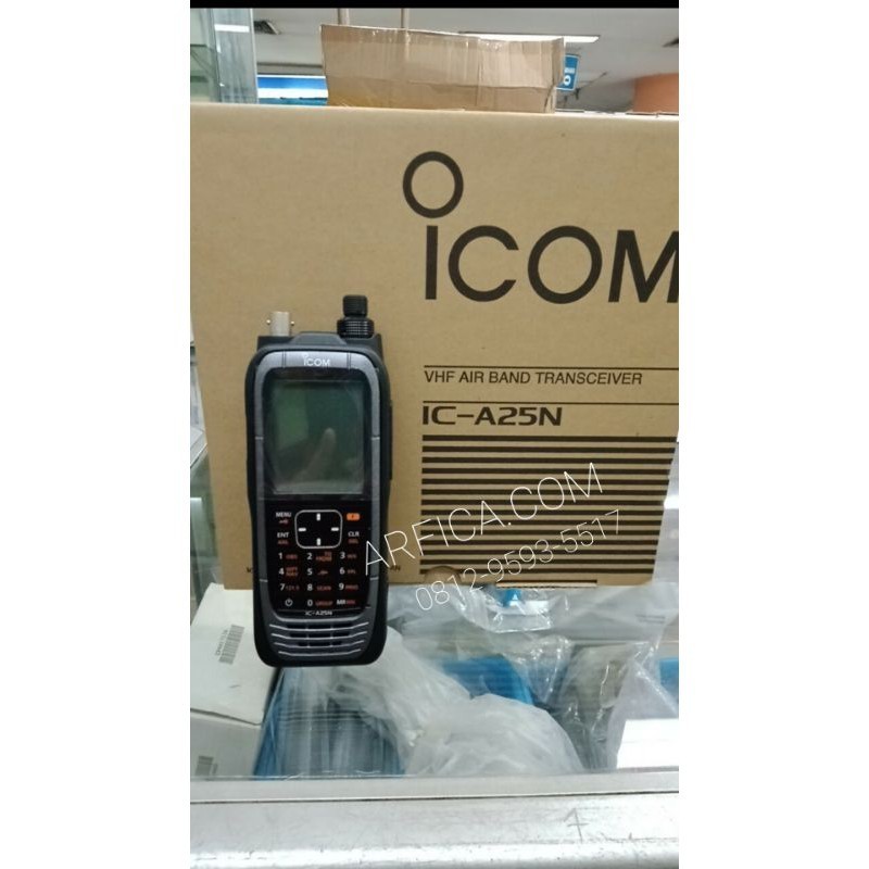 Jual Promo spesial ramadan RADIO HT ICOM IC-A25N VHF AIR BAND TRANSCEIVER / HT ICOM IC A25N VHF ...