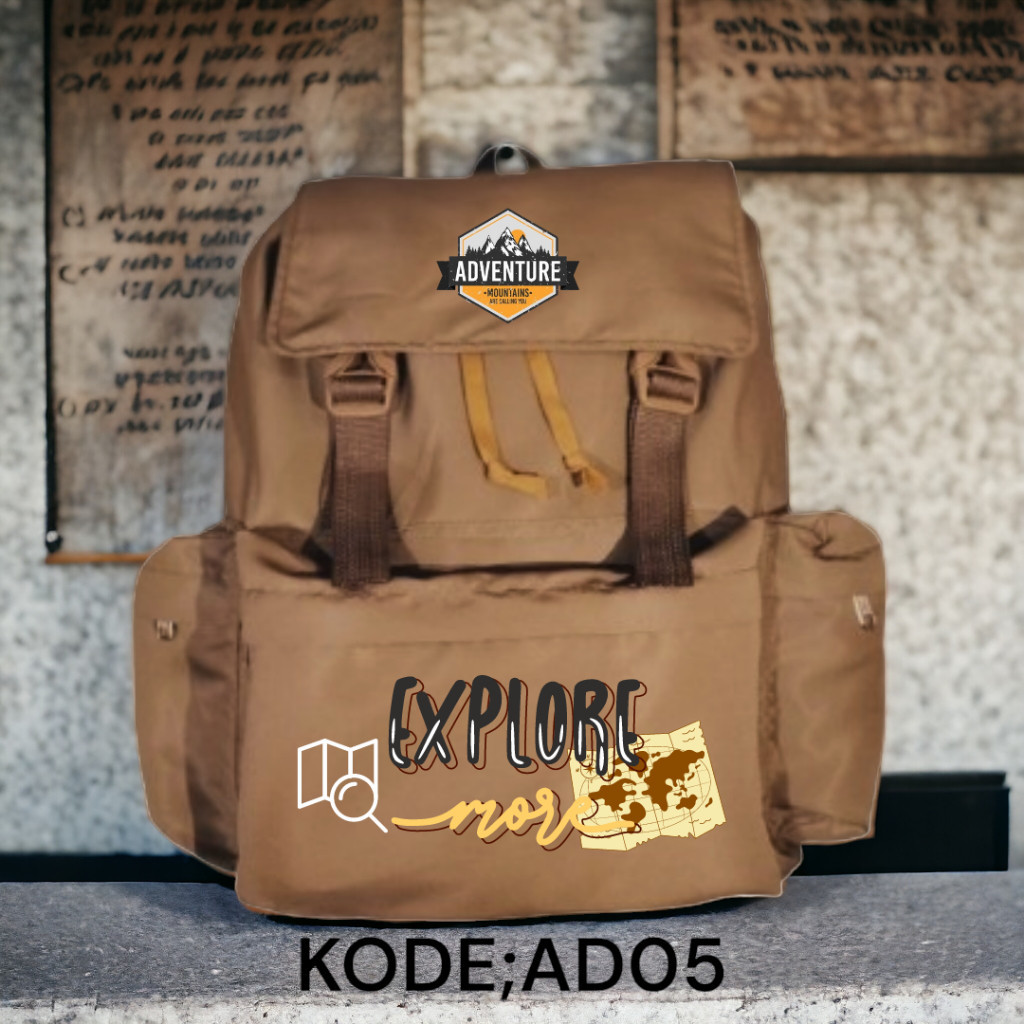 Jual TAS RANSEL BACKPACK SEKOLAH SERIE ADVENTURE / PETUALANGAN SHERINA ...