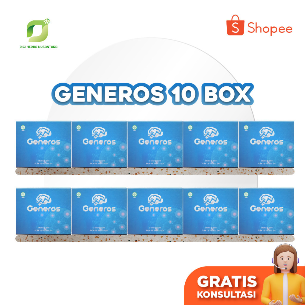 Jual Generos Multivitamin Masa Usia Emas Anak - 10 Box | Shopee Indonesia
