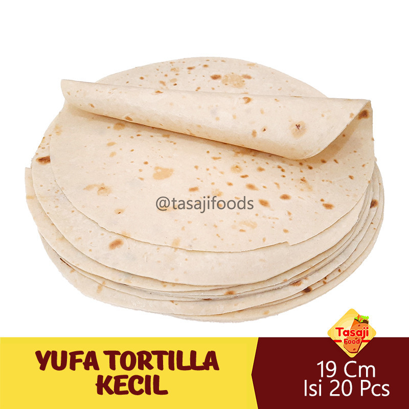 Jual Yufa Tortilla Kecil 19cm Isi 20pcs Makanan Beku Frozen Food ...