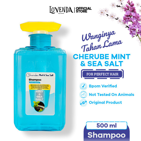 Jual Lovenda Shampoo Anti Dandruff Cherube Mint & Sea Salt | Shopee ...
