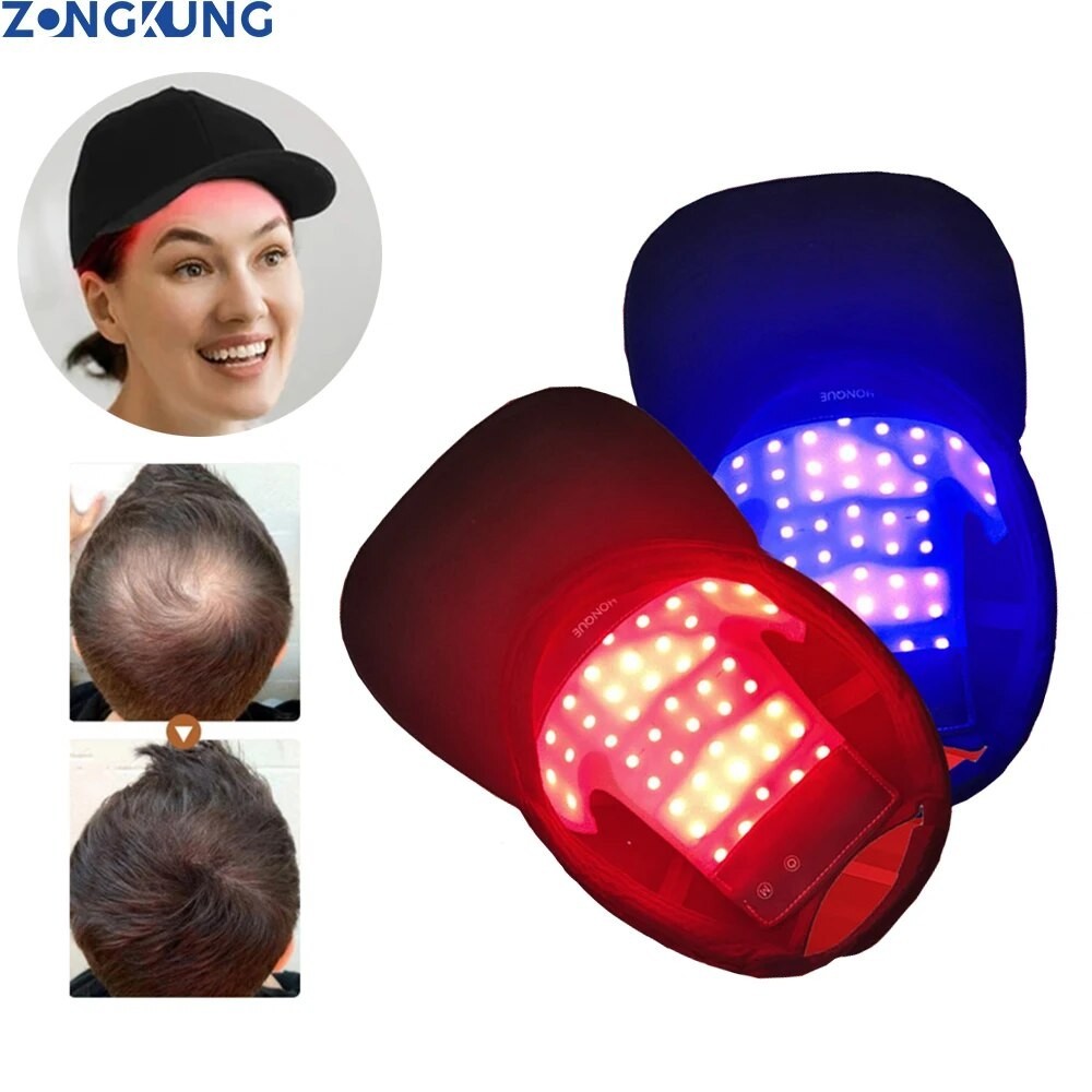 Jual PREORDER ZONGKUNG Red Light Devices Scalp Massager LED Hair Growth ...